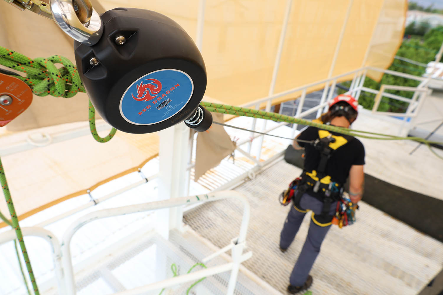 Ultra-Safe Red Dragon Wire Retractables - The Rope Access Fall ...