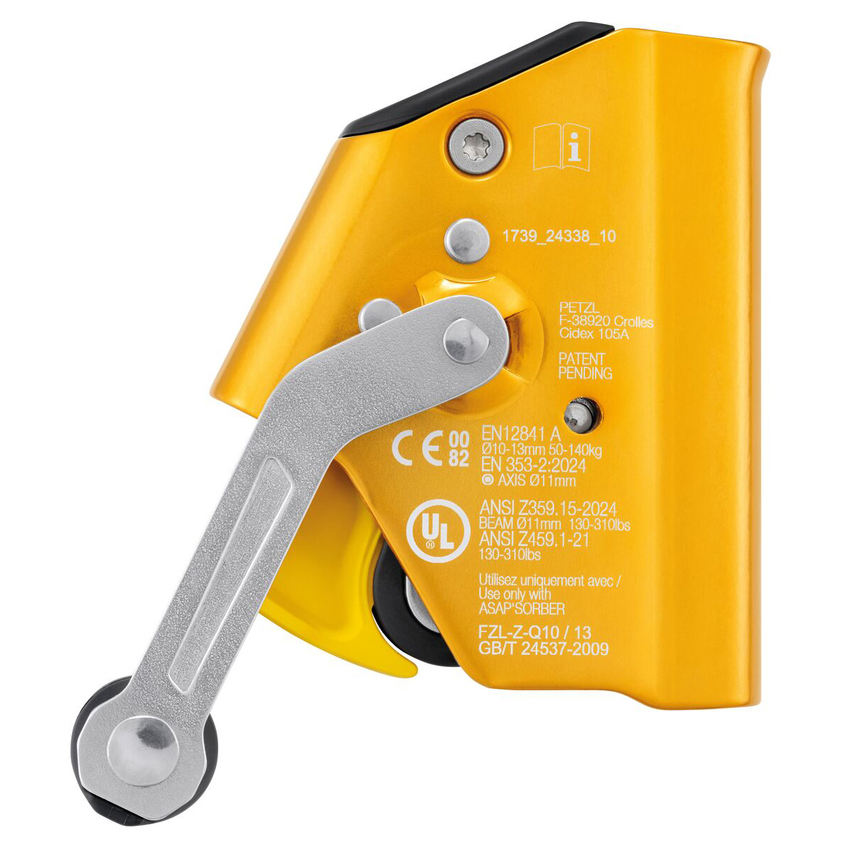 Petzl ASAP LOCK Mobile Fall Arrester | For the Best in Rope Access ...